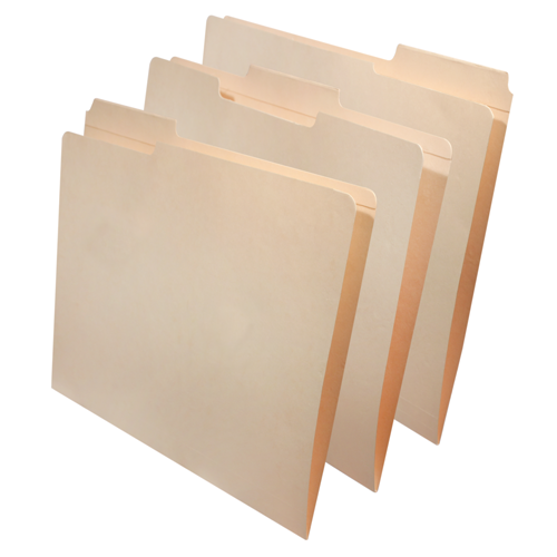 Top Tab 1/3rd Cut Manila Folders 3872 Series